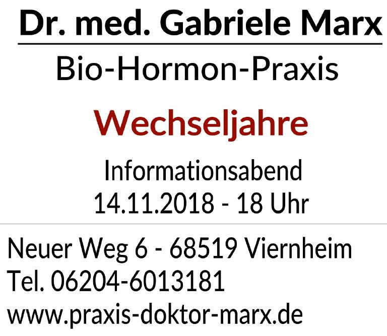 Frauenarztpraxis Dr. med. Gabriele Marx, Wechseljahre, 15 Jahre Rimkus ...